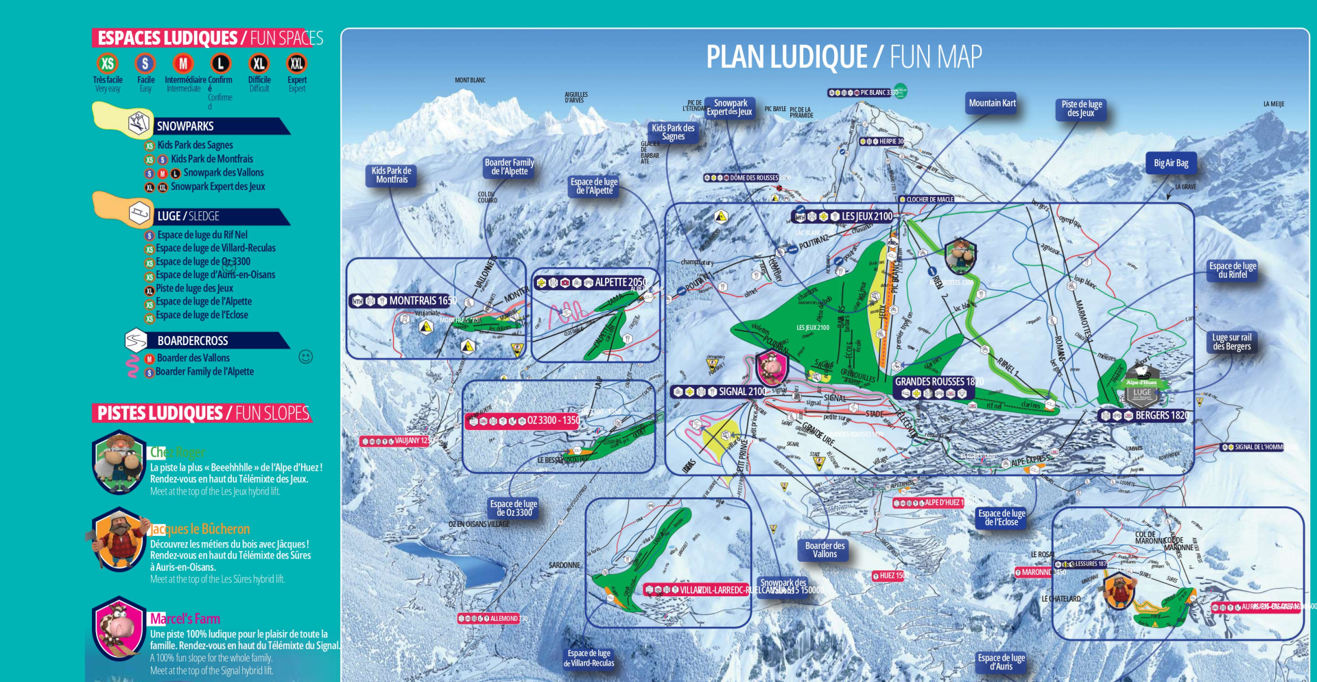 Alpe d'Huez Piste Ski Maps PDF | Skiworld
