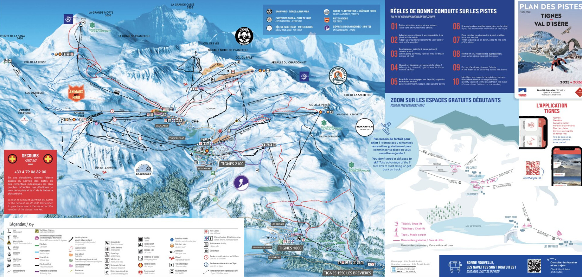 Tignes Ski Resort Piste Maps PDF | Skiworld